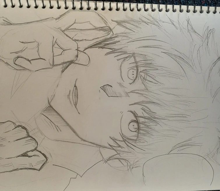 ☆Hello there!! I am Aisuru!!☆Gojo drawing | Fandom