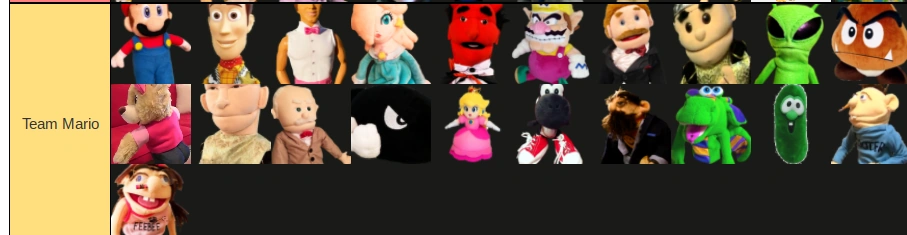 who are you going to vote off from team mario and yes you can vote ...