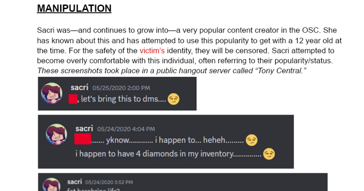 Sacristuff got exposed | Fandom