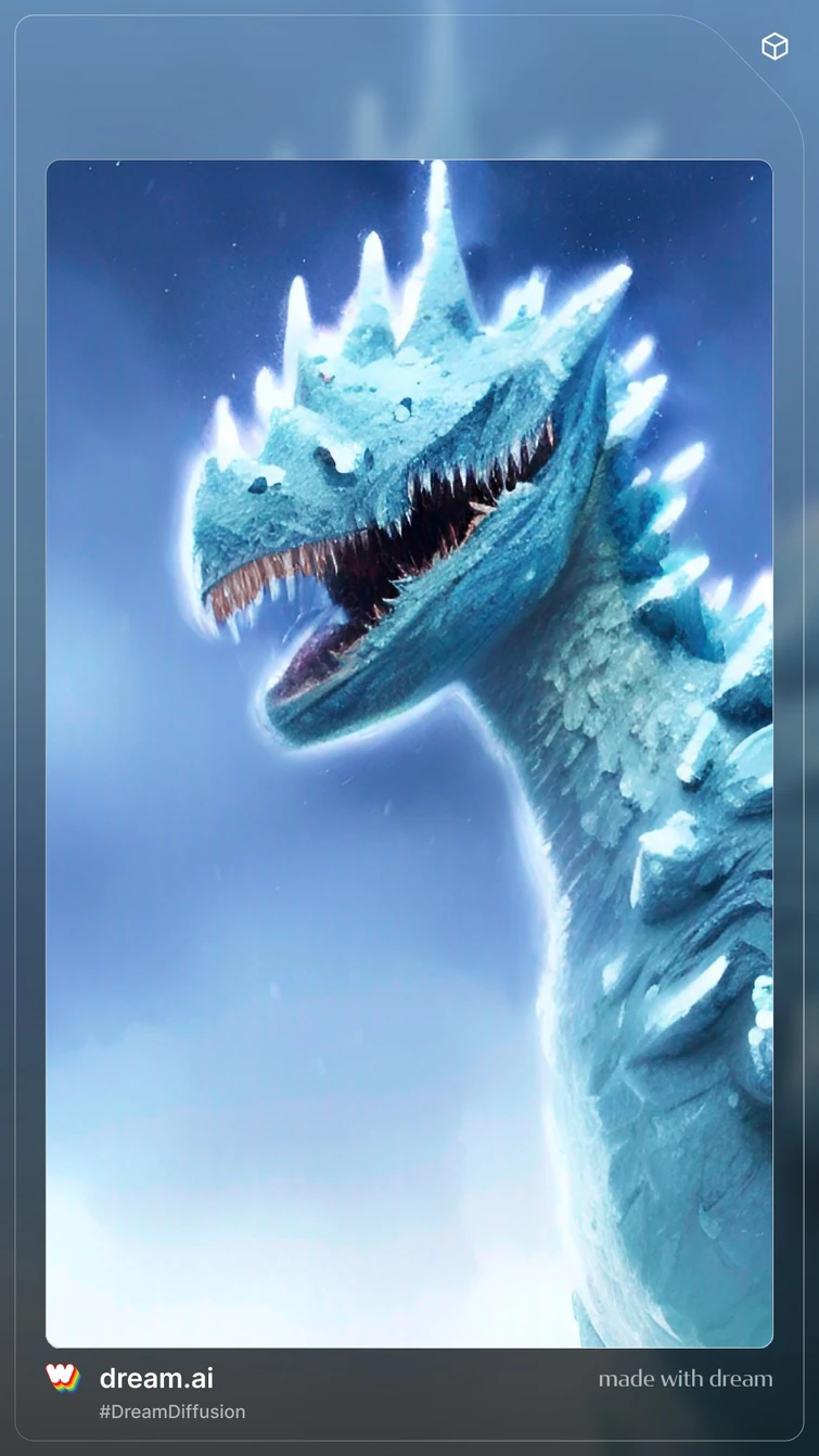 Frostbite Godzilla but an AI created it | Fandom