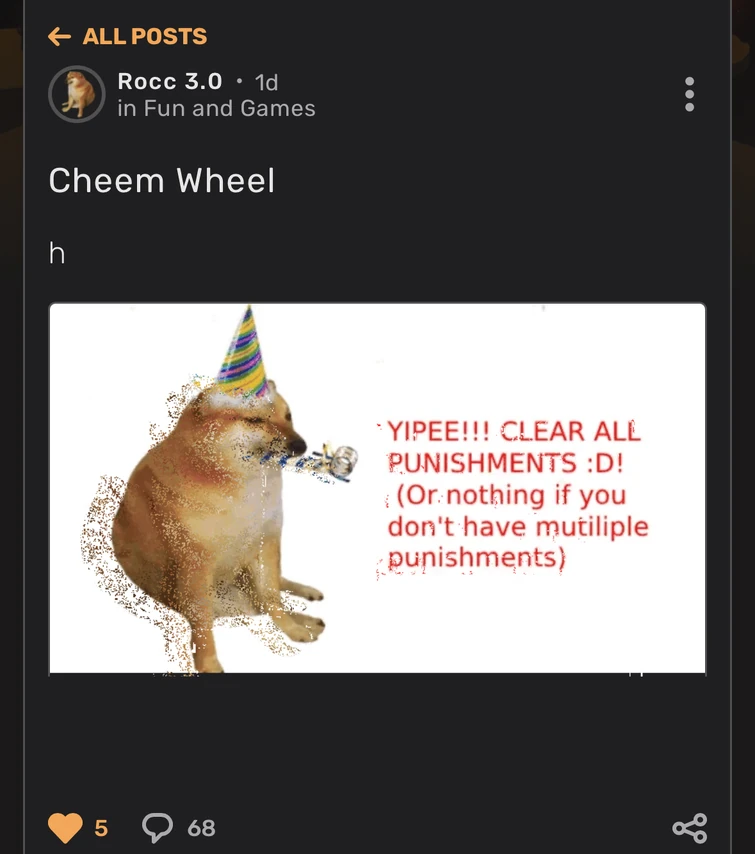 Cheem Wheel | Fandom