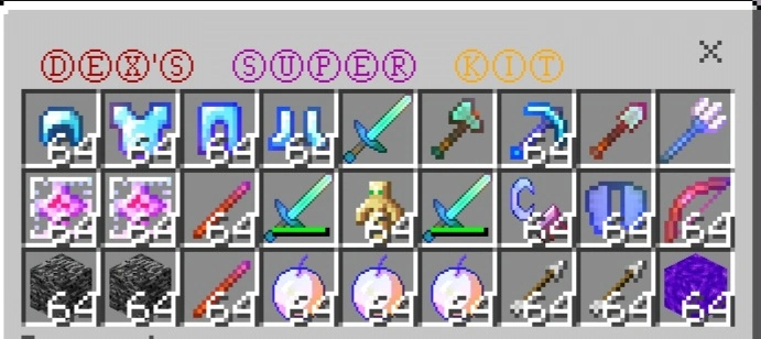 Dex kits | 2b2tmcpe kit database Wiki | Fandom