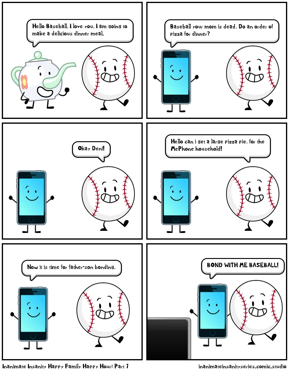 Inanimate Insanity Happy Family Happy Hour | Fandom