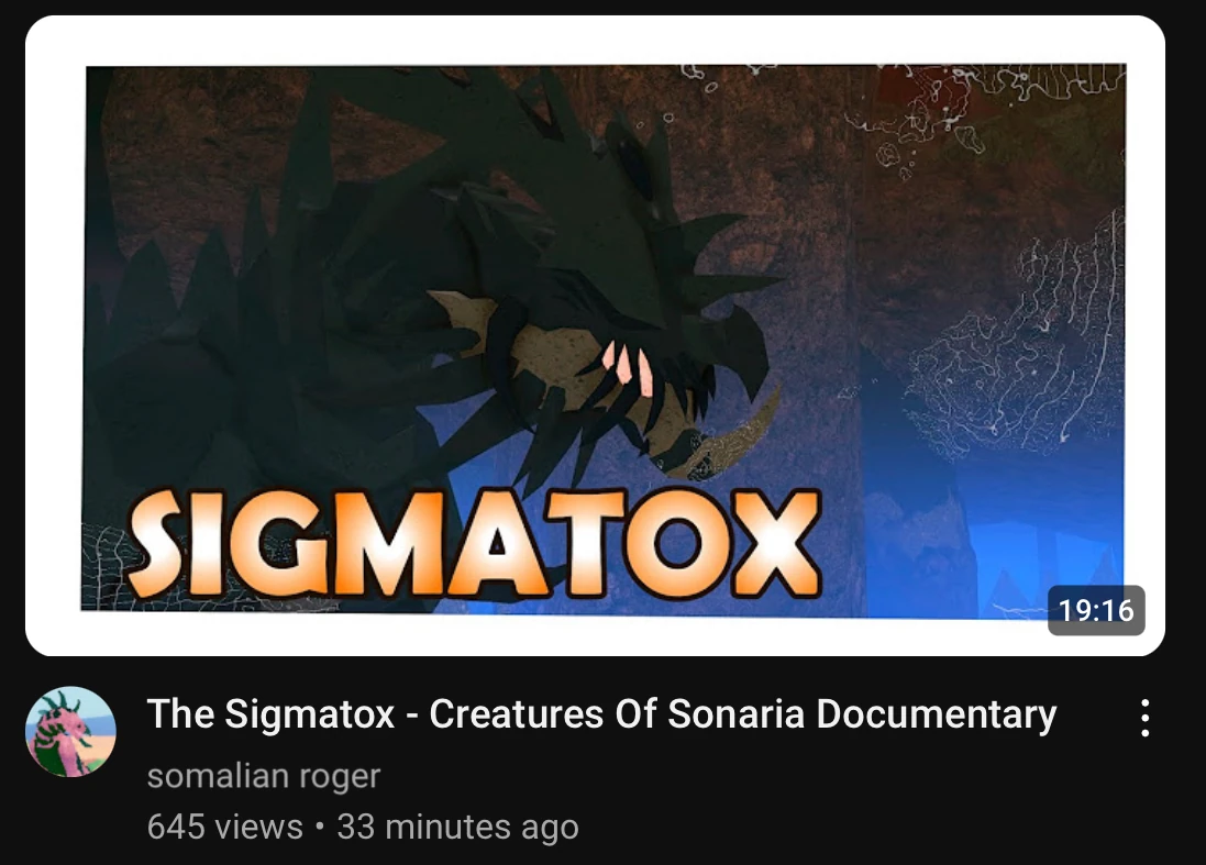 CREATURES OF SOMALIA | Fandom