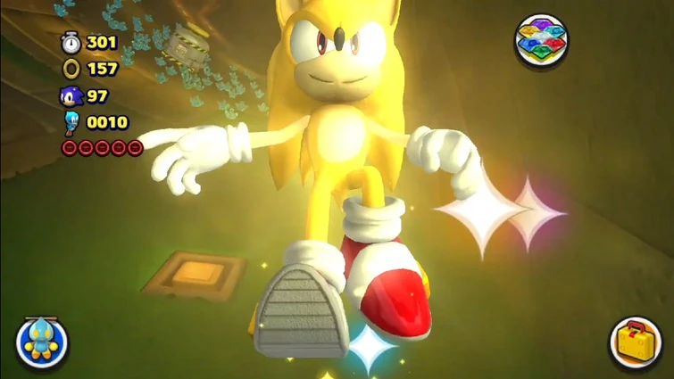 Super Sonic has 2 mouth's in Sonic Lost World | Fandom