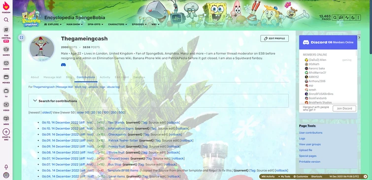 I just reached 2000 Edits on this wiki! | Fandom