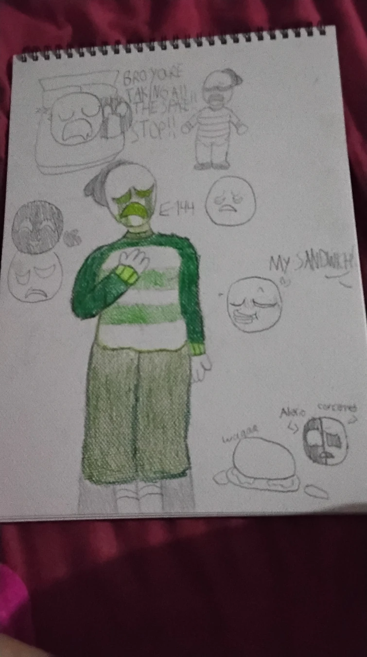 my humanization of E-144 | Fandom