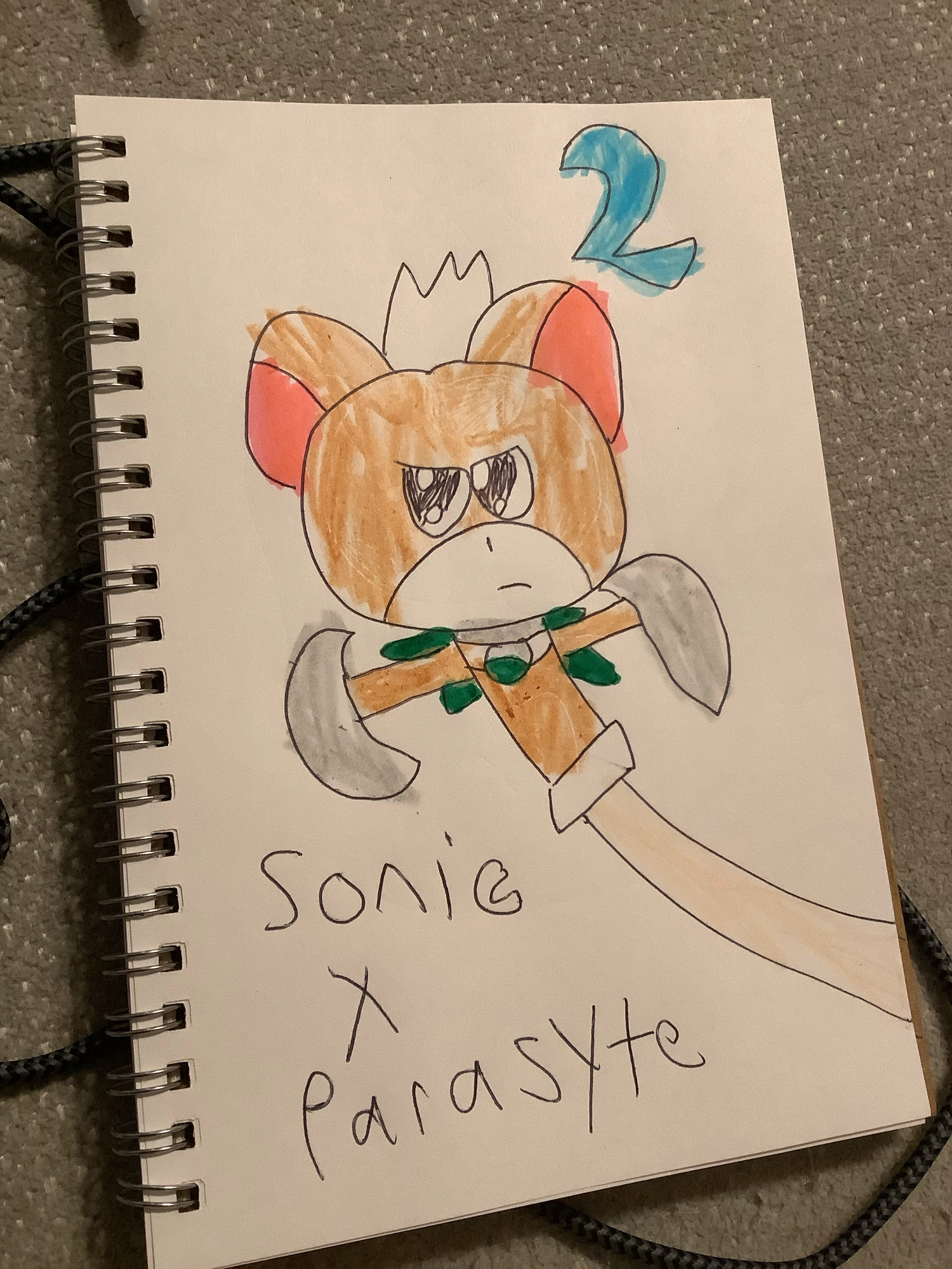 Sonic x parasyte volume 2 cover redraw | Fandom