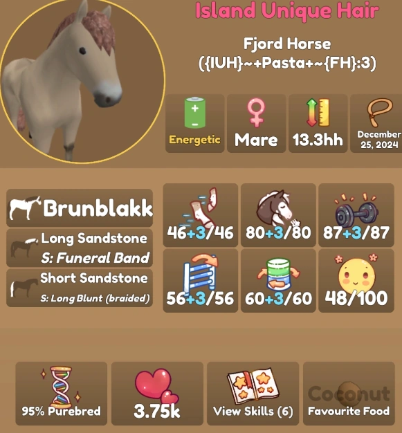 name/tack ideas for my fjord^^ | Fandom