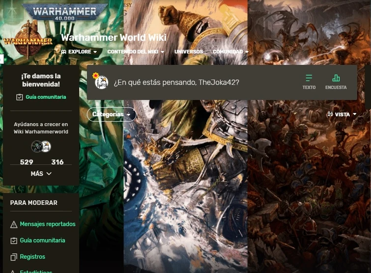 how change change my main page? | Fandom