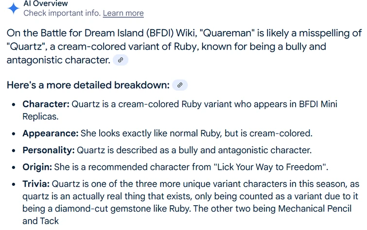 Why Quartz (BFDI Mini version) is in my PFP at the moment | Fandom