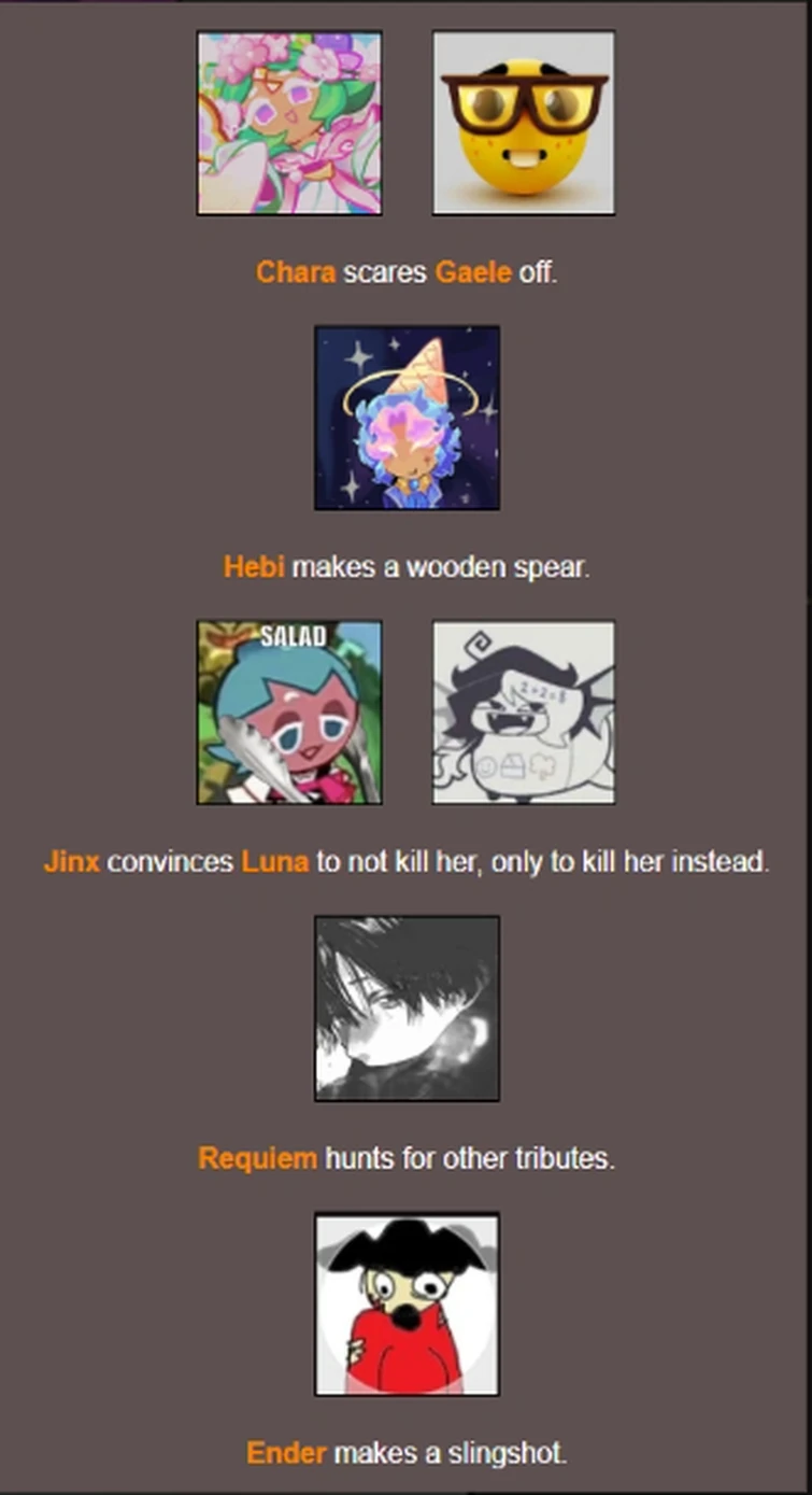 Day 1 Continued - Wiki HGS | Fandom