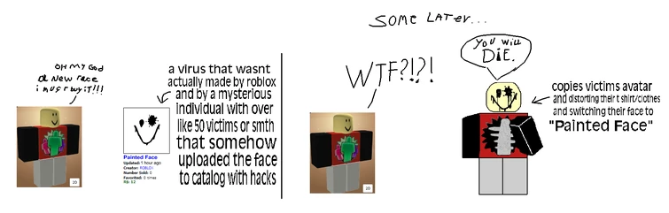 shitty arg idea kinda based on that formidable face creepypasta | Fandom