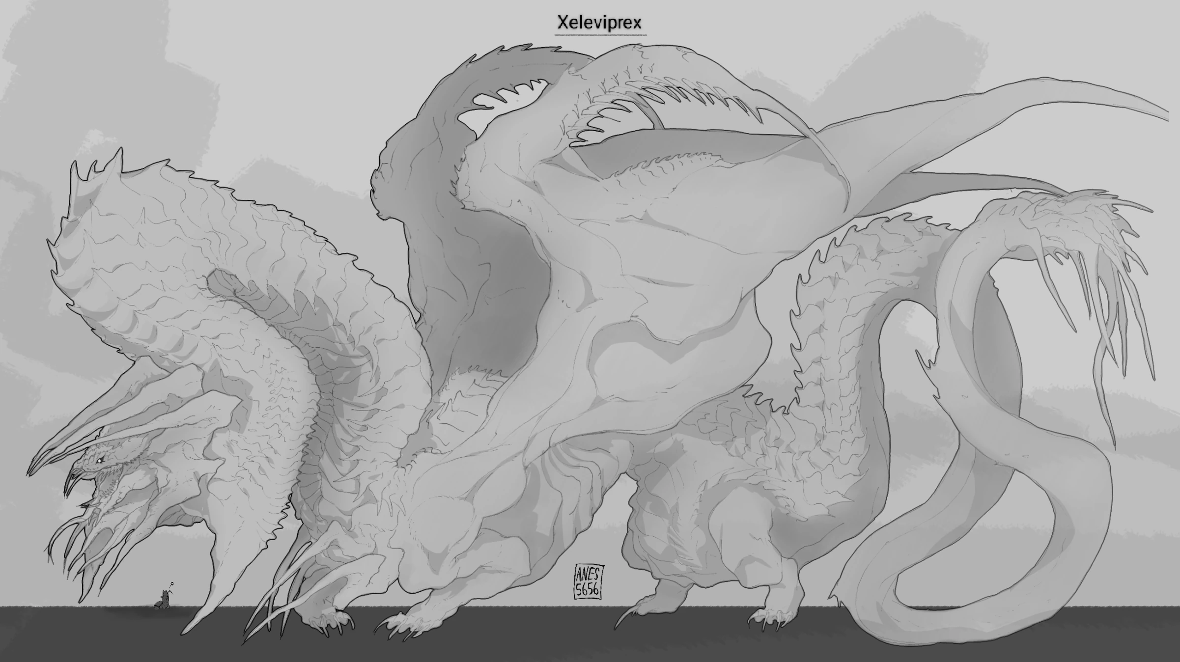 I drew Xeleviprex as a monster from the game Monster hunting. | Fandom