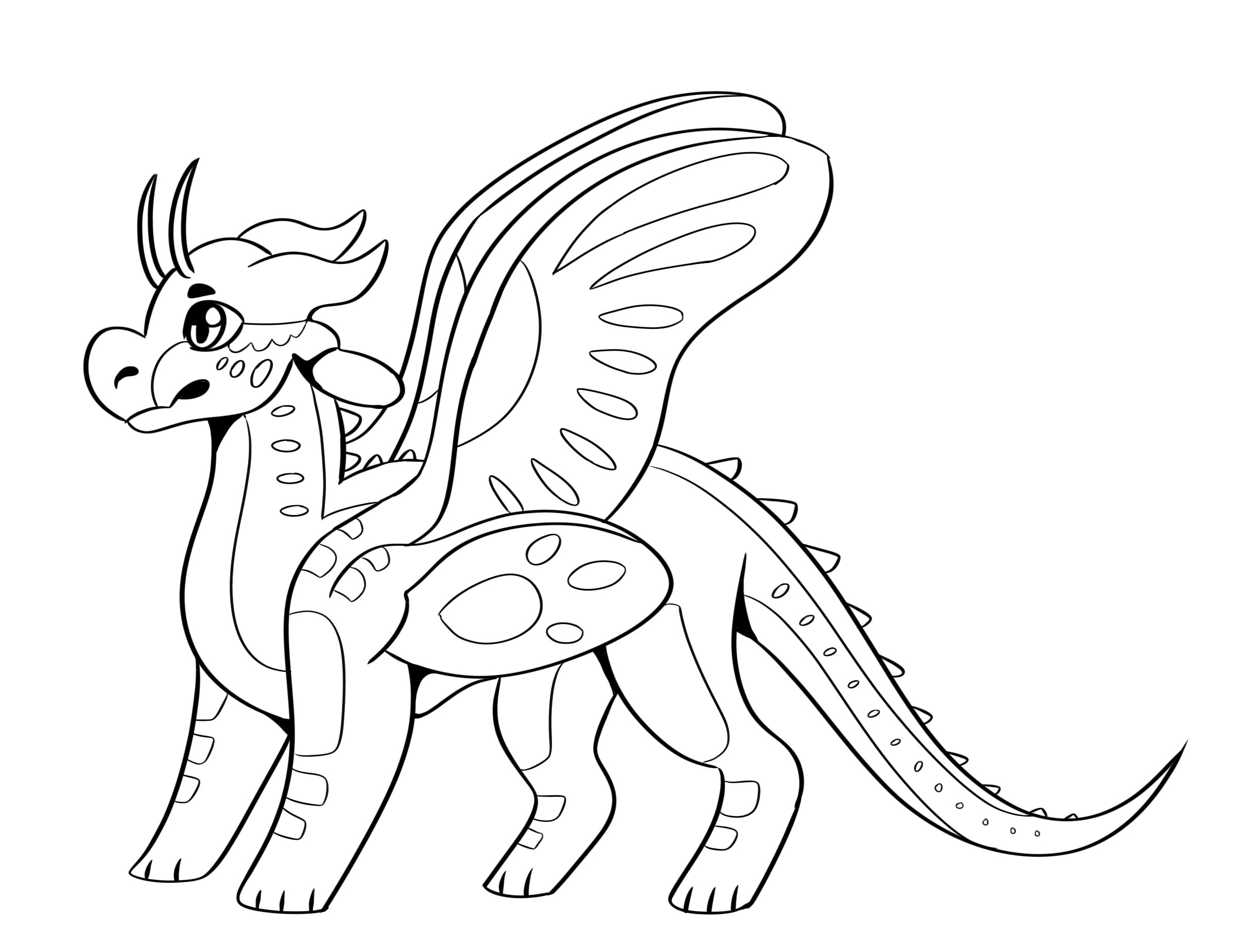 Chibi SilkWing Base | Fandom