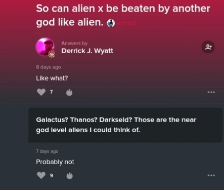 Alien X stronger than other fictional "God Aliens"? | Fandom