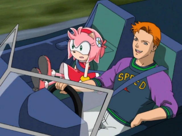 just a reminder that Amy Rose once had a date with Sam Speed | Fandom