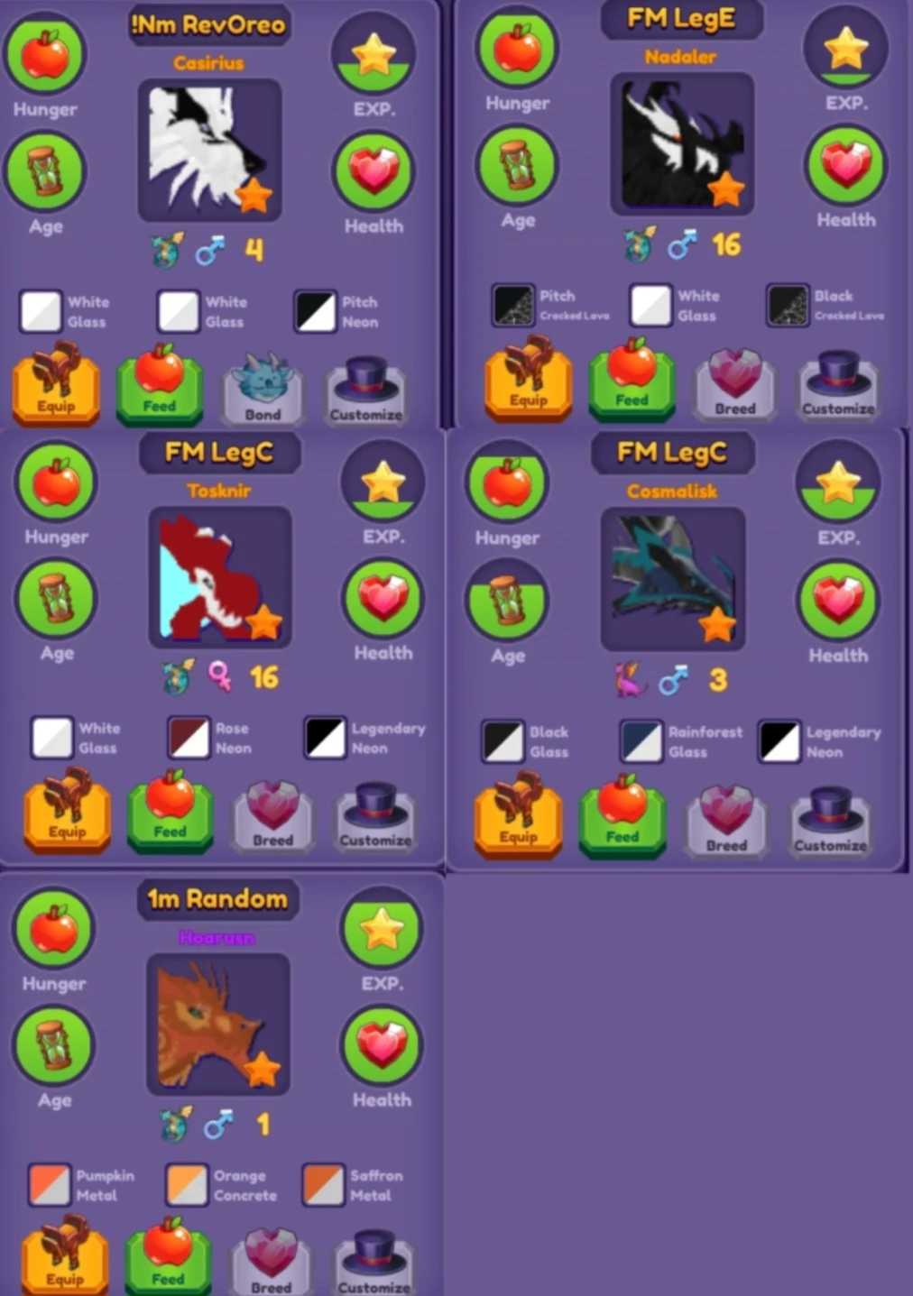 Trading/Selling! *(And swapping a FM SM LegE Constello) | Fandom