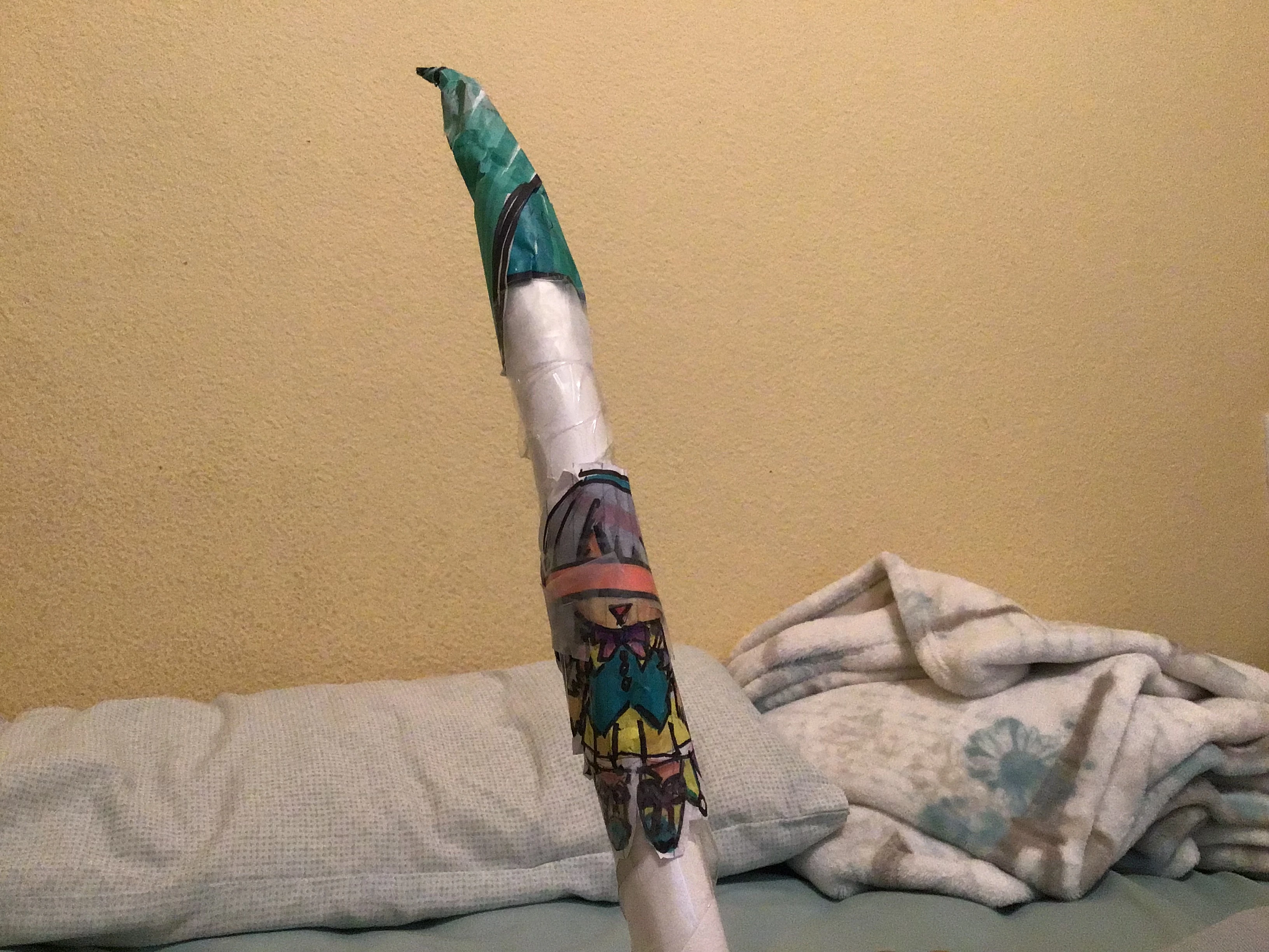 Stupid-ass paper rocket me and my friend made for shcool | Fandom
