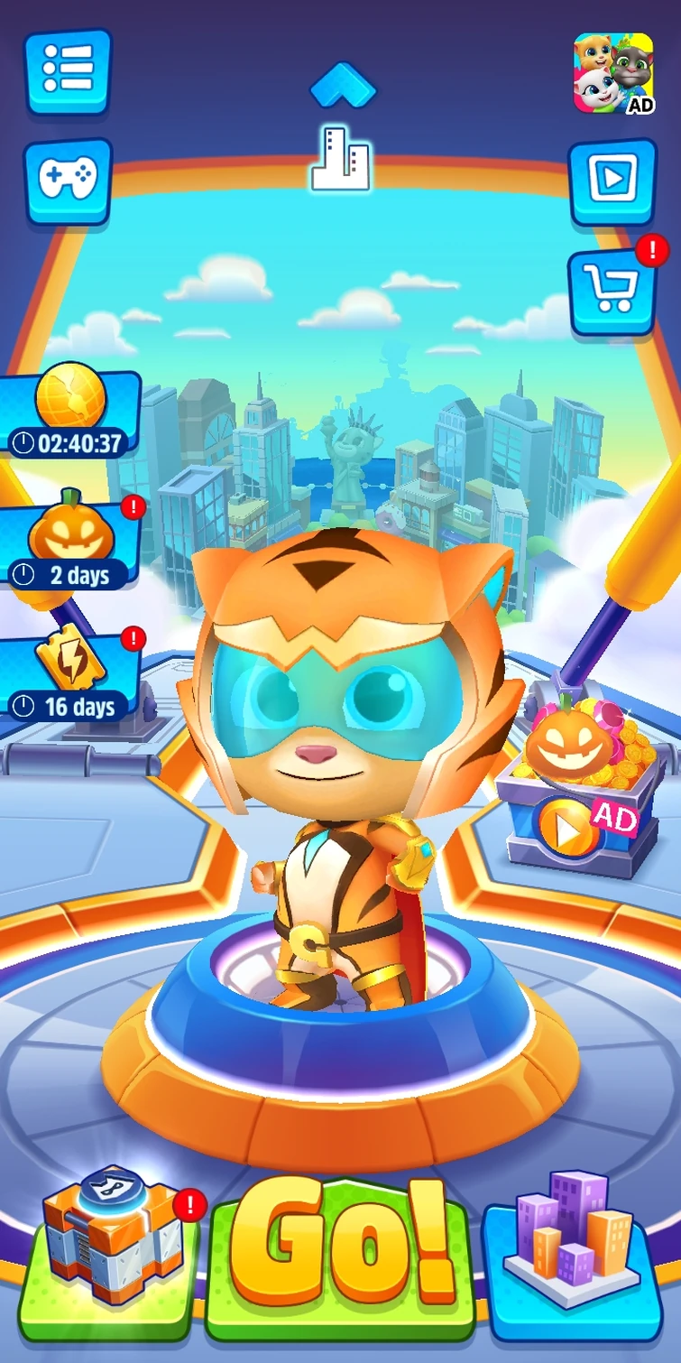 The Tiger Ginger skin has been added to the international TTHD | Fandom