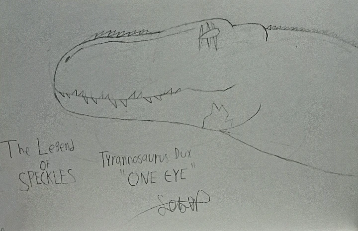 The Legend of Speckles: One Eye. | Fandom