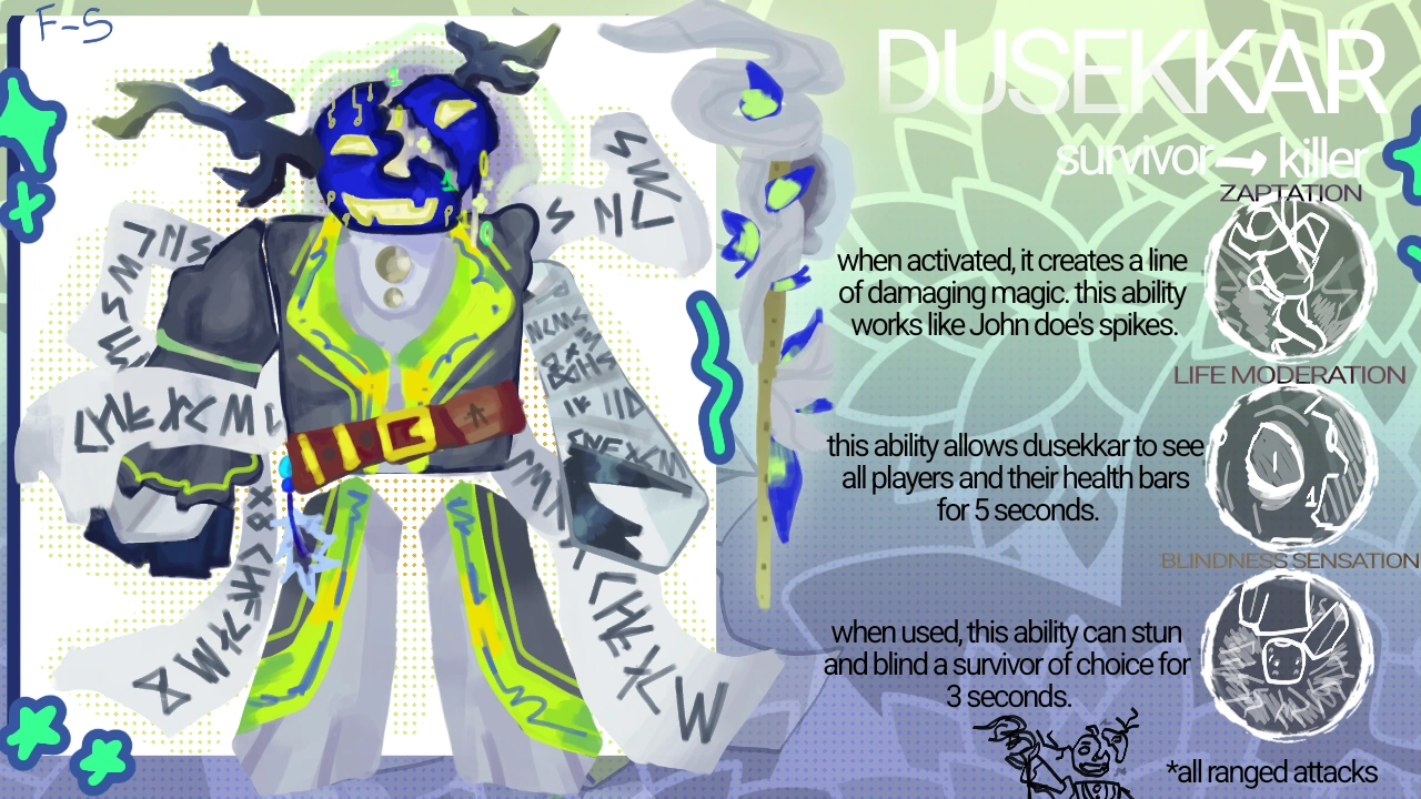 dusekkar as a killer // dusekkar forsaken | Fandom