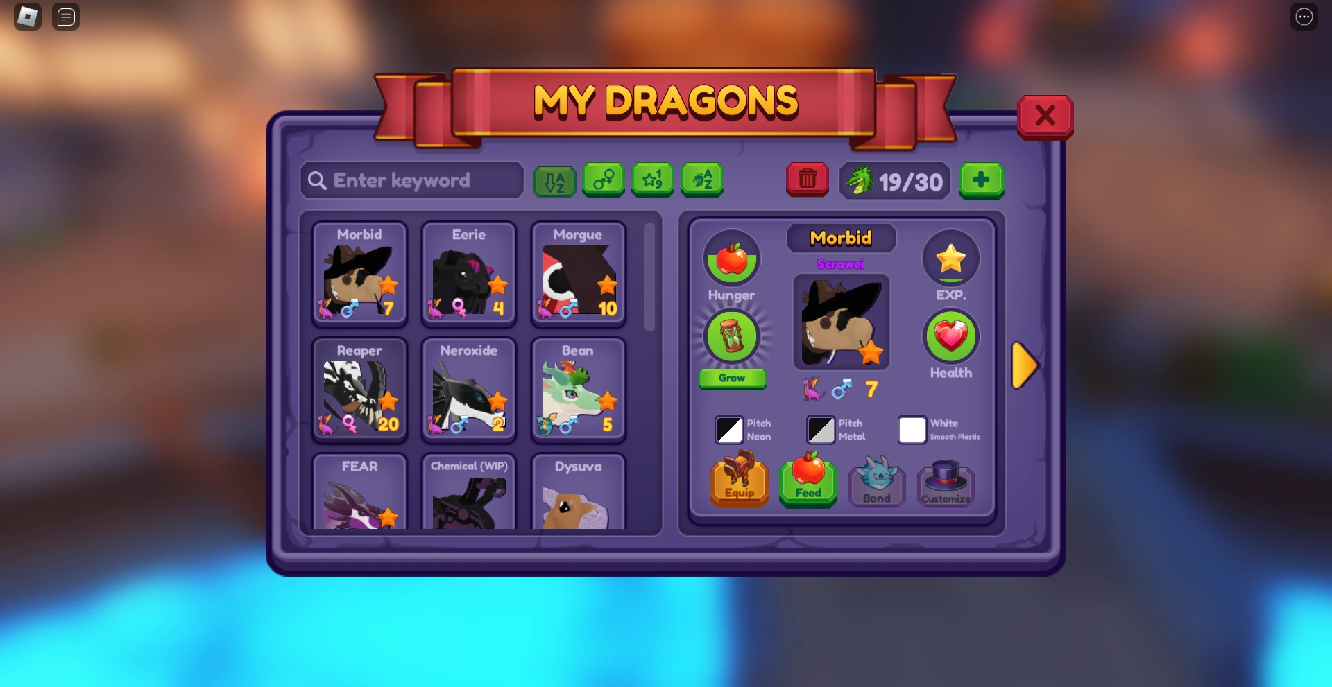 inv auction. MLF a fear ele pot | Fandom