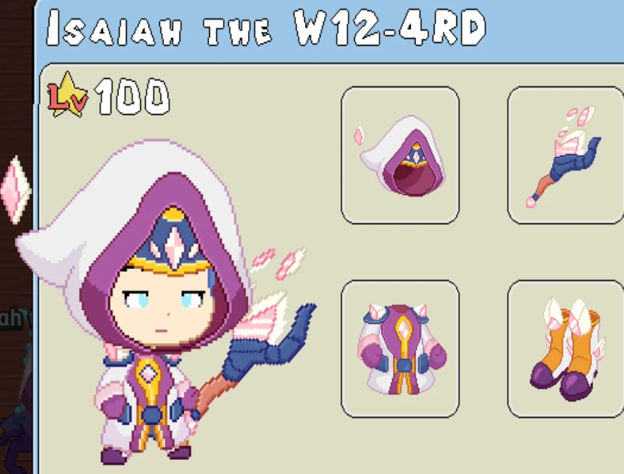 What the full crystal outfit looks like | Fandom