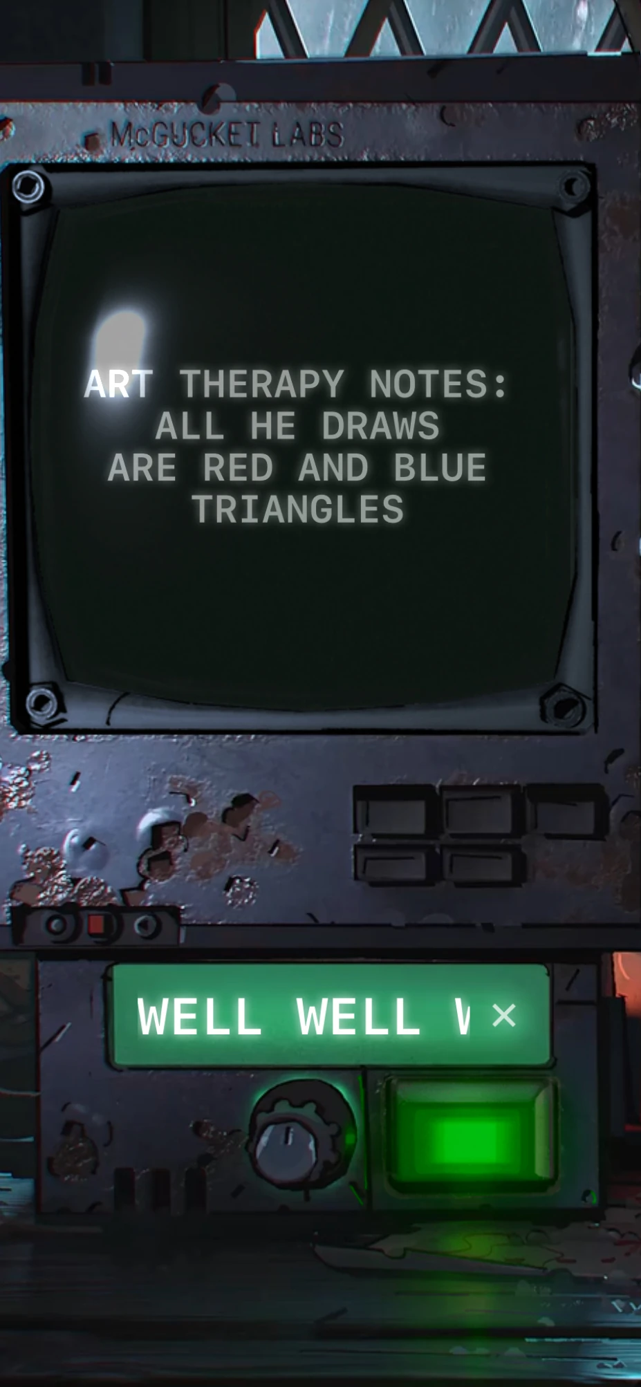 All he [bill cipher] draws are red and blue triangles | Fandom