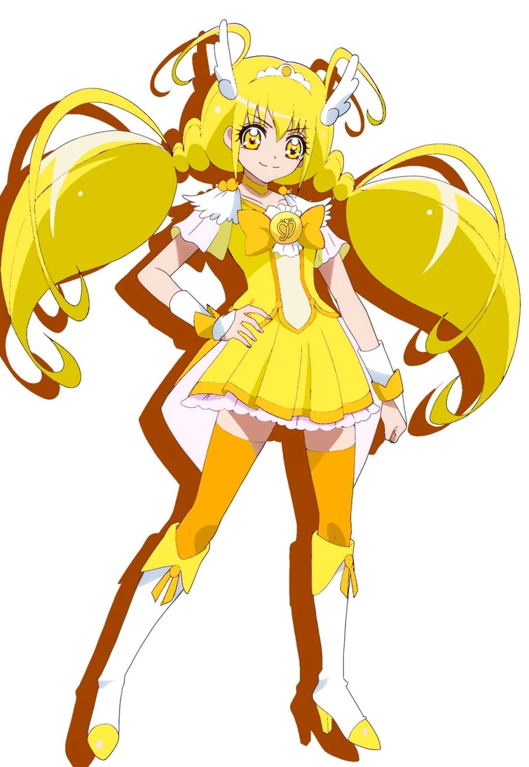 Coloring Precures #9 (cure mango/cure lemon) | Fandom
