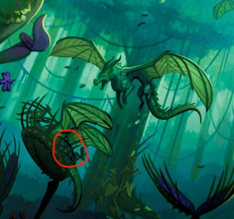 Silk-Leaf hybrid on the back of the book 13 cover? | Fandom