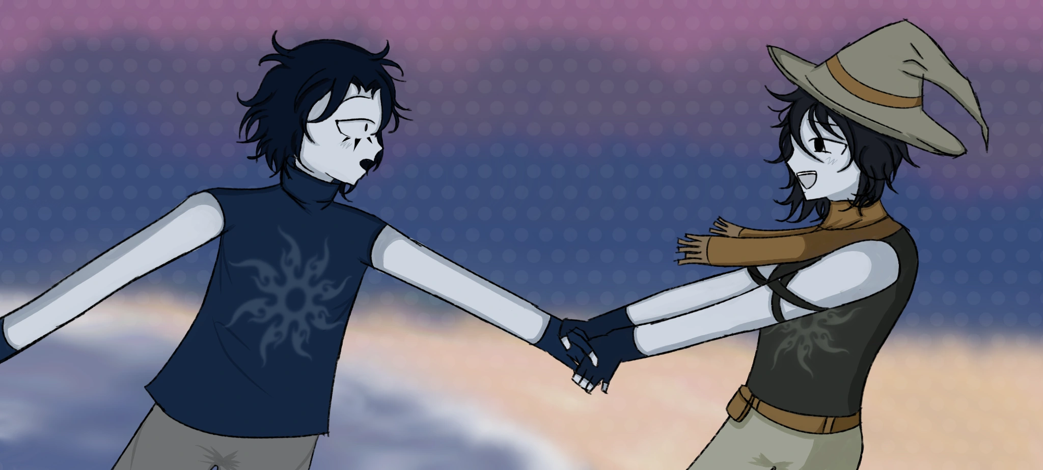 AZURE AND TWO TIME ART!!! >w
