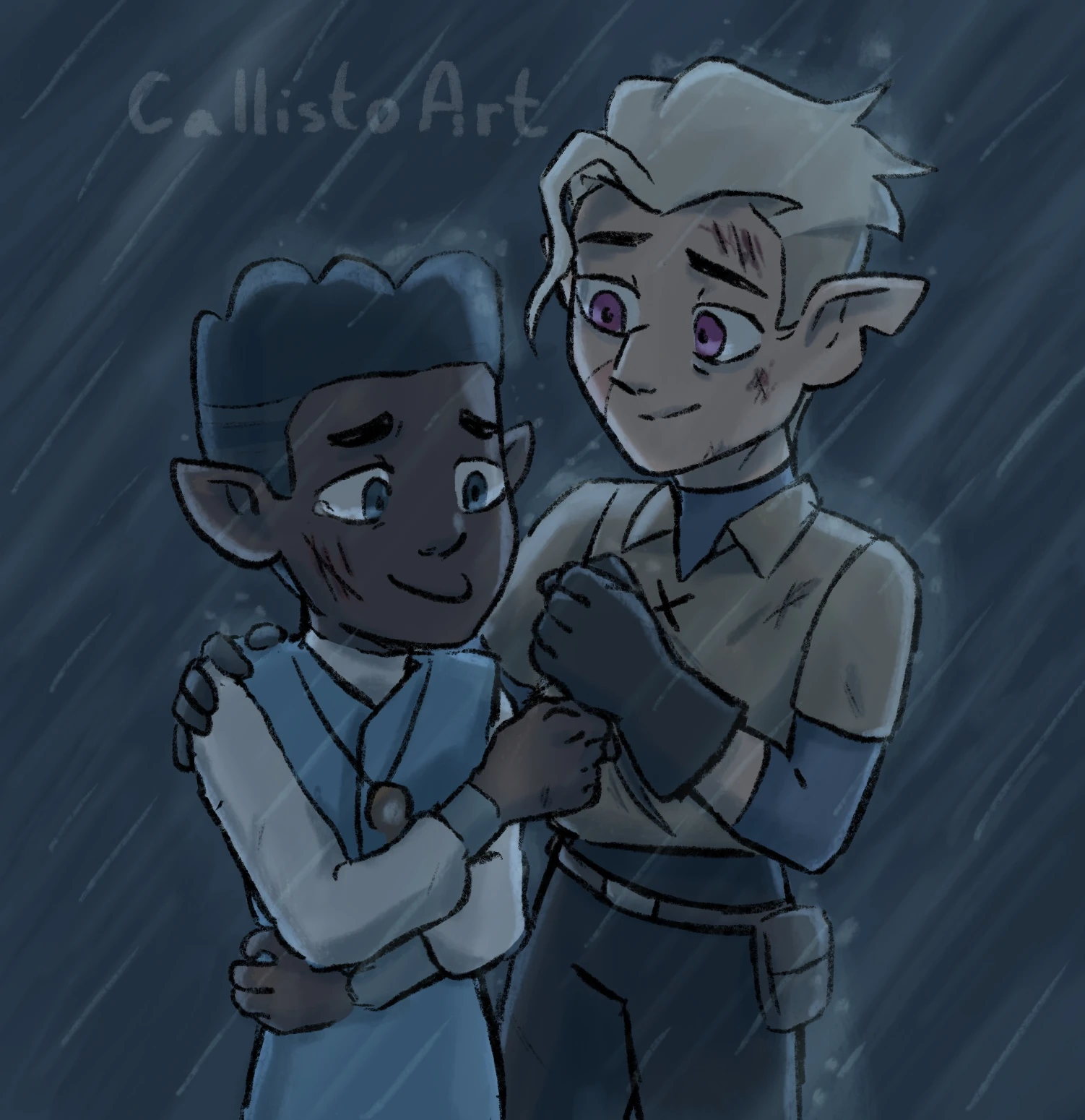 Gus and Hunter being Brothers (Fanart) | Fandom