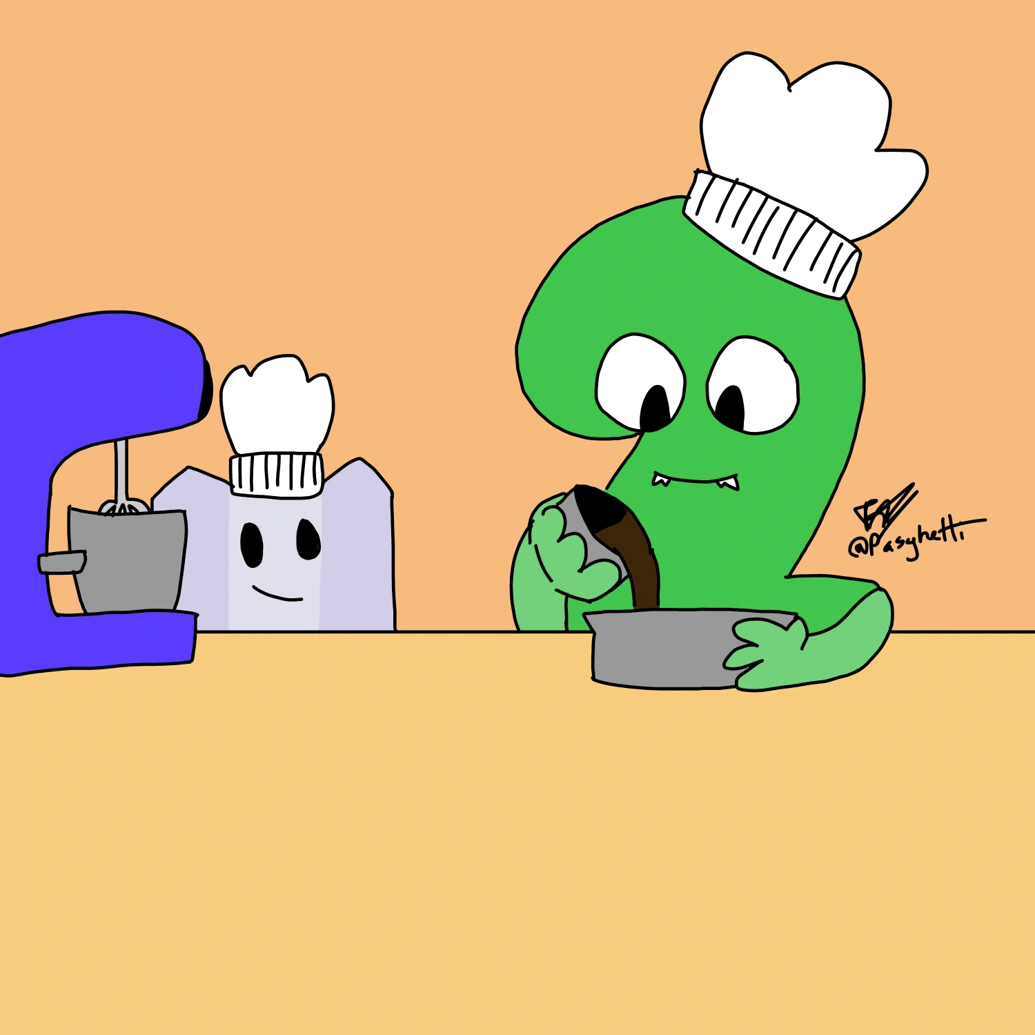 Two should start a baking show after tpot | Fandom