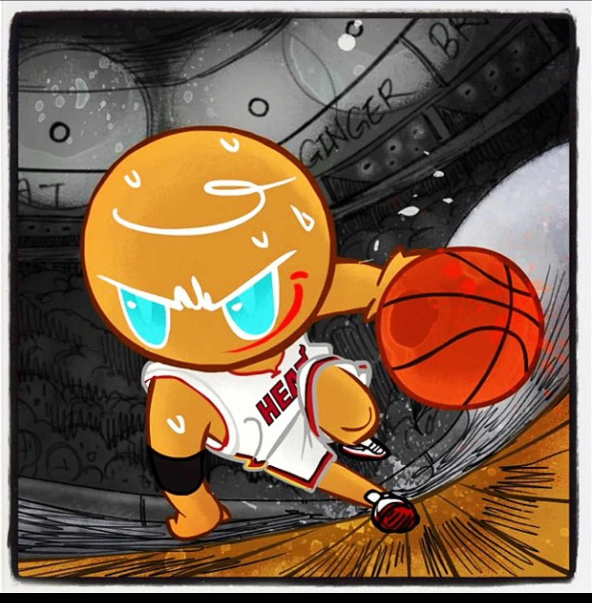 GINGERBRAVE BALLIN (actually official art taken from the old Devsisters ...