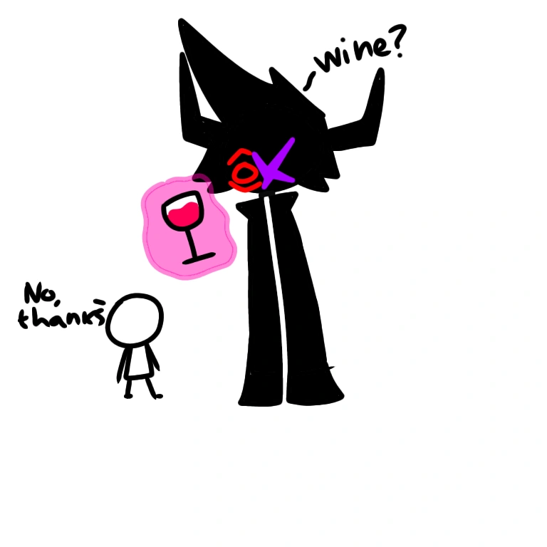 Vamp man offers wine | Fandom