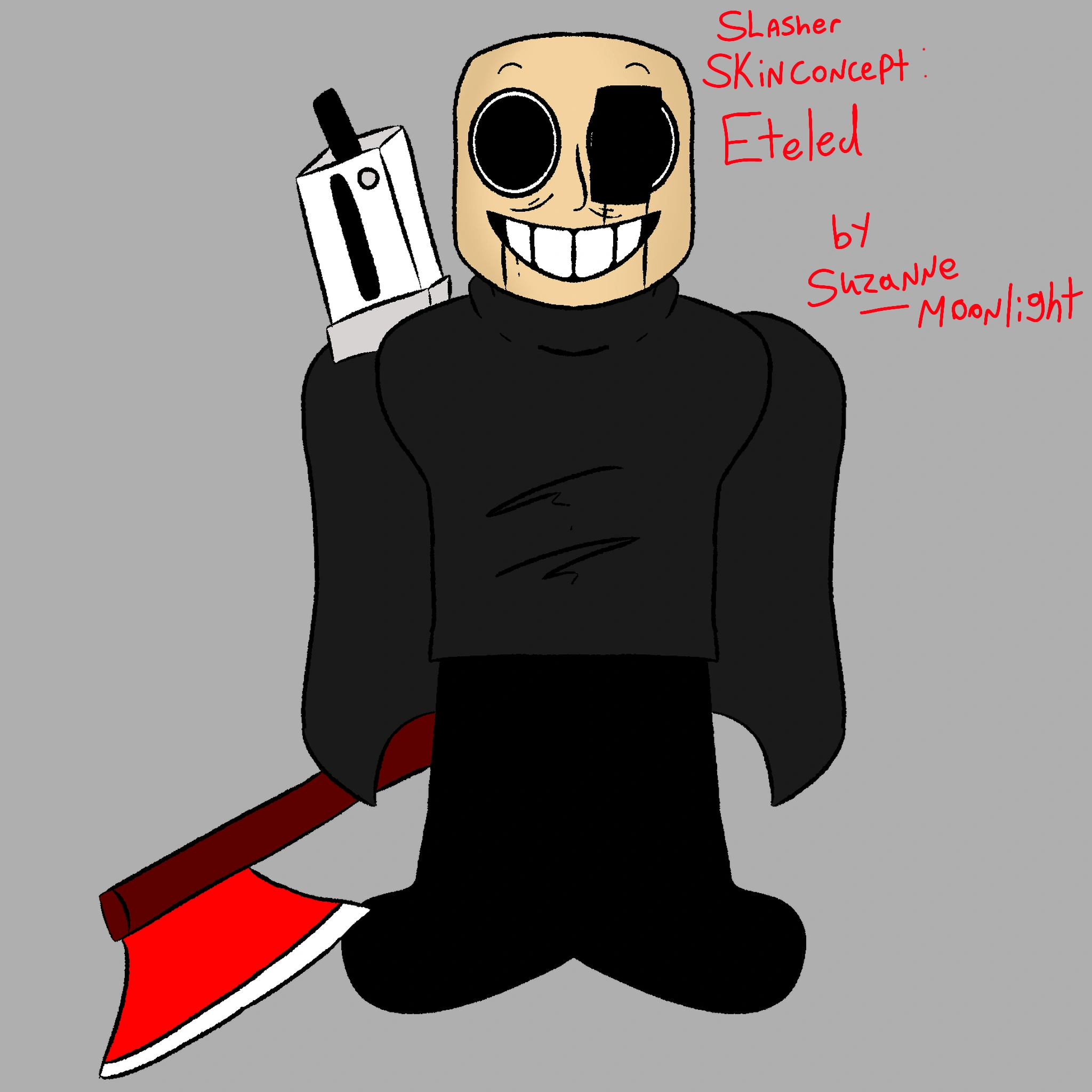 Slasher fanmade skin concept by me! | Fandom