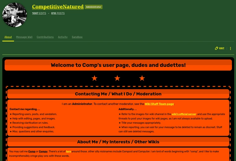 How do you make a user page like this? | Fandom