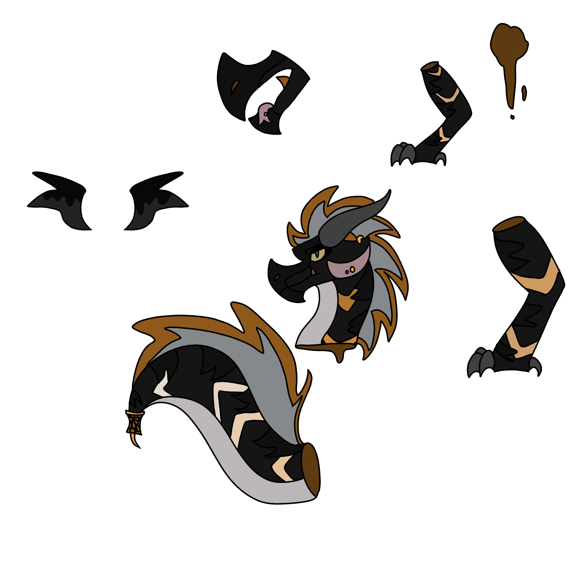 weasel has a draconic oc for ats for once?? real???? | Fandom