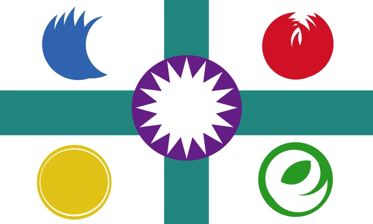 Flags for each world. | Fandom