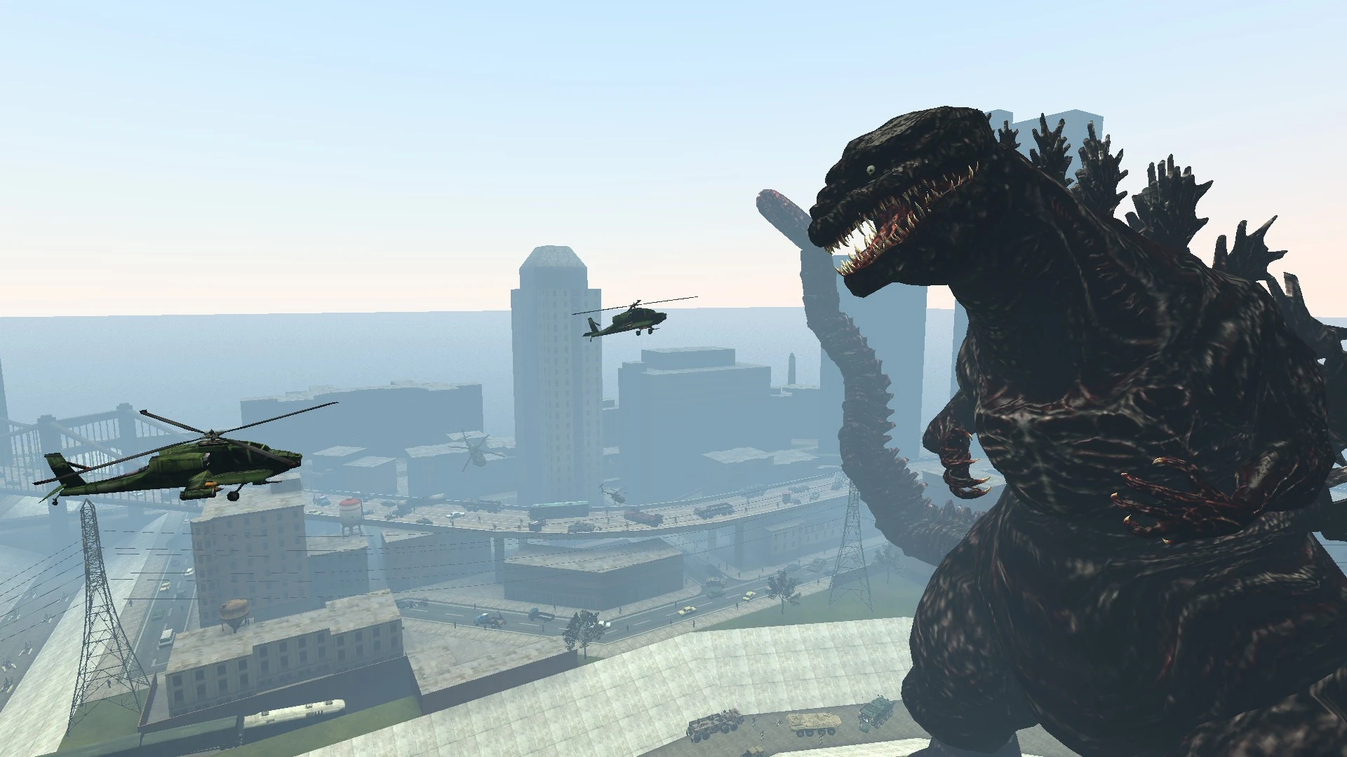 made some godzilla image using ragdolls in GMOD | Fandom