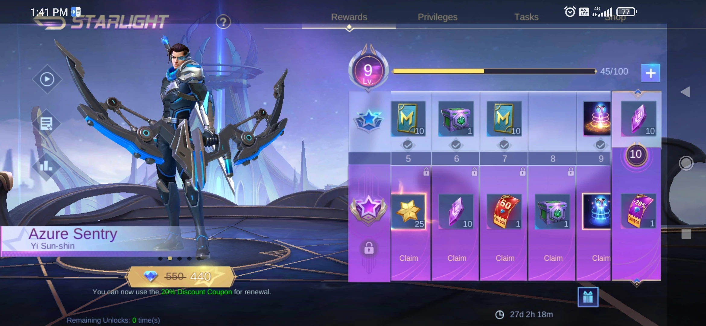 Can I ask u guys about starlight. I bought it on around 27 january this ...