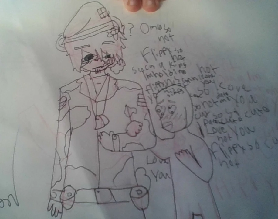some old art i call it: flippy simps in a nutshell | Fandom