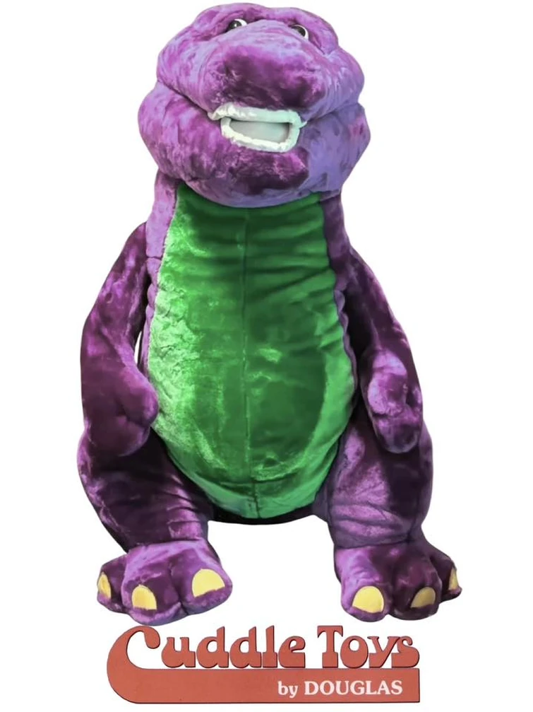 Hey, Guys. I found this Barney 1991 plush who made by Douglas Cuddles ...