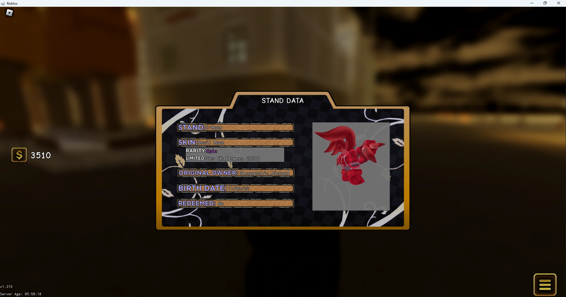 TRADING DMOON FOR GHOSTFACE | Fandom