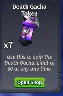 Selling death tokens | Fandom