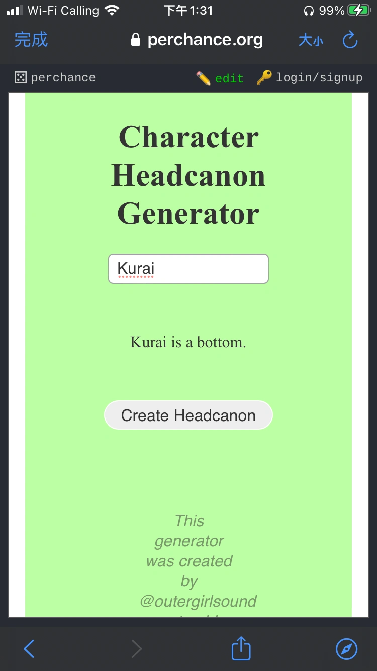 Headcanon generator…joining the trend… | Fandom