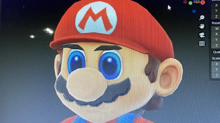 So I was looking at Mario’s RPG model, and… | Fandom