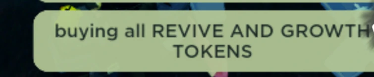 Bro wants to buy every existing revive and growth token 😨 | Fandom