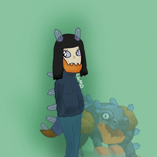 I drew Rare T-Rox as an anime girl. | Fandom